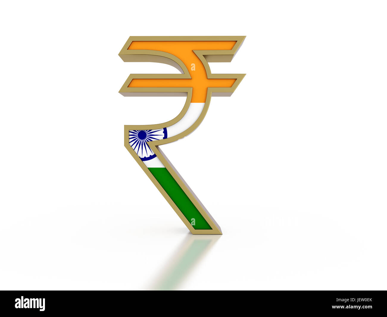 Indian rupee symbol 3d rendering hi-res stock photography and images ...