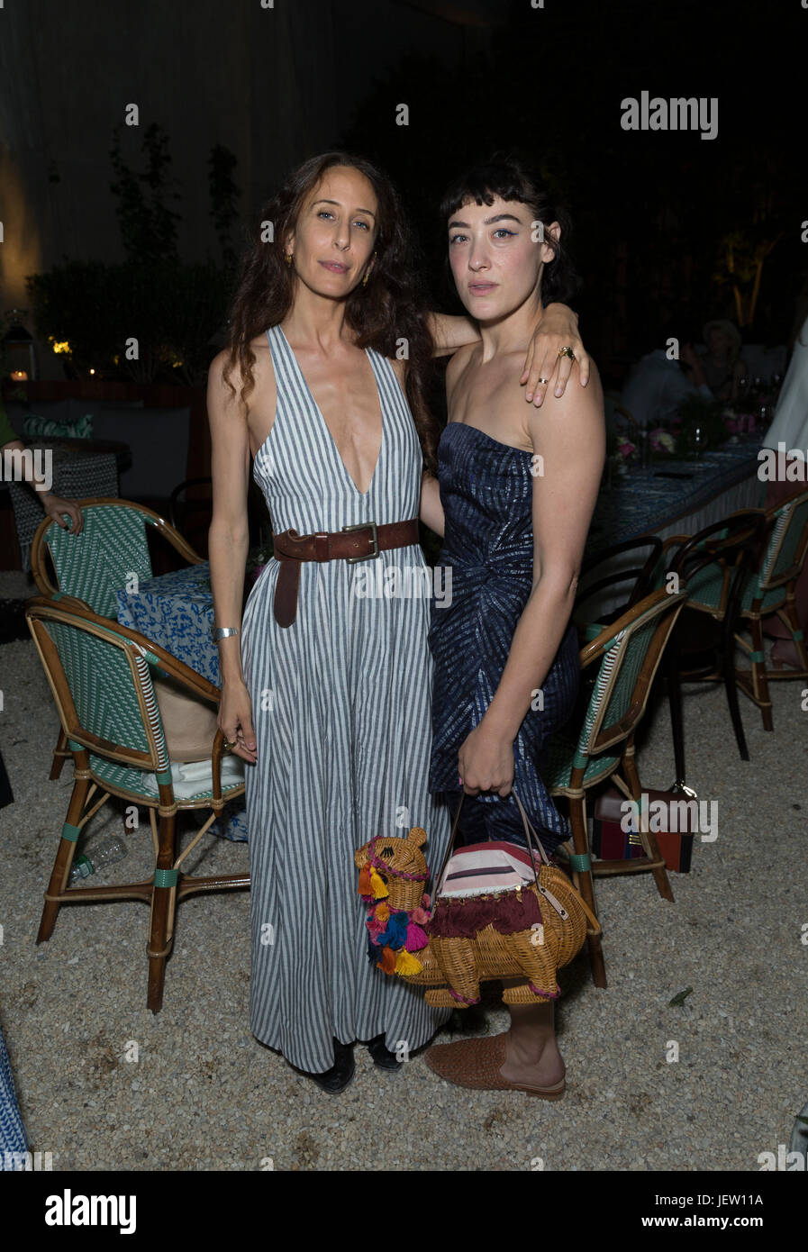 New York, NY USA - June 26, 2017: Mara Hoffman, Mia Moretti attend ...