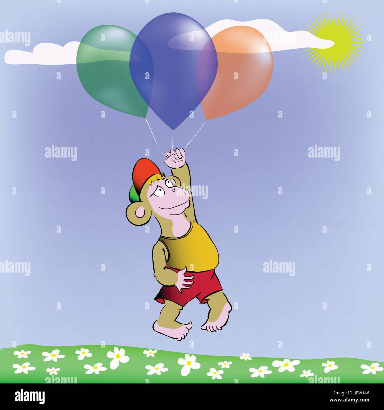 animal, mammal, illustration, cartoon, vector, maddening, pert ...