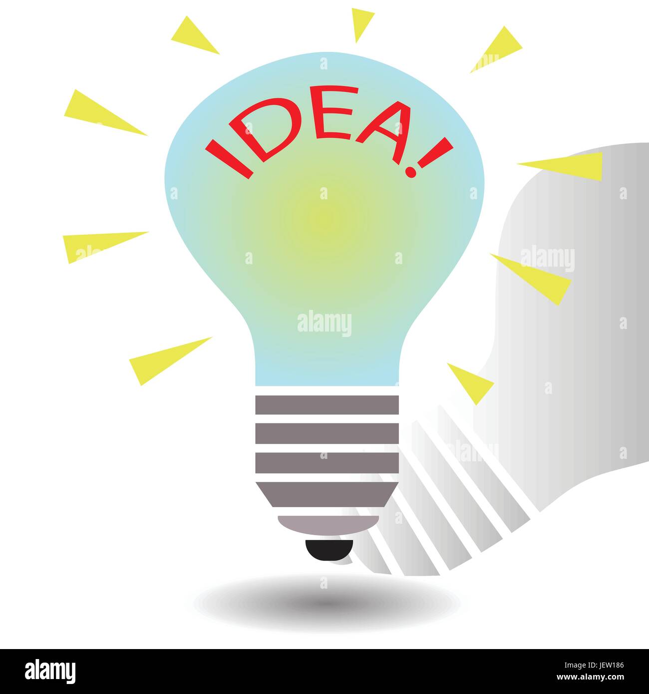 Energy illumination illuminated view perspective Stock Vector Images ...