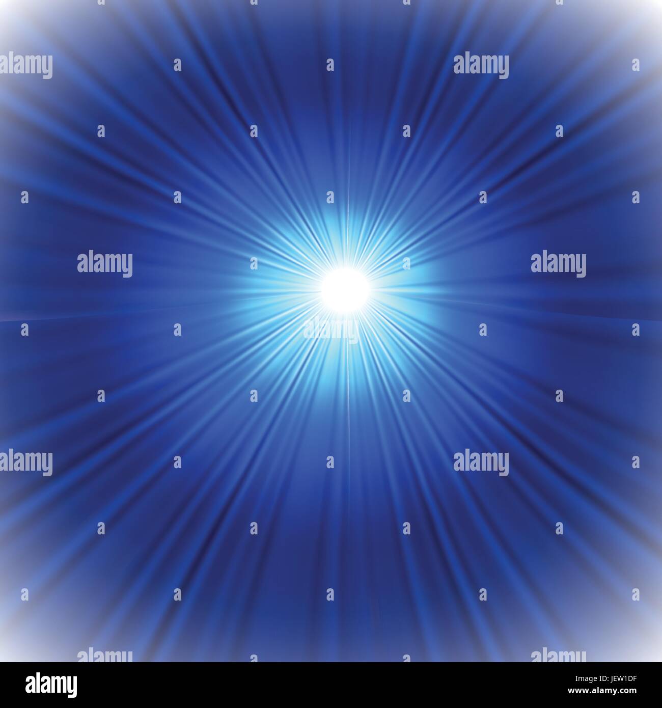 blue, ray, glow, burst, star, heavenly body, celestial body, fixed star ...