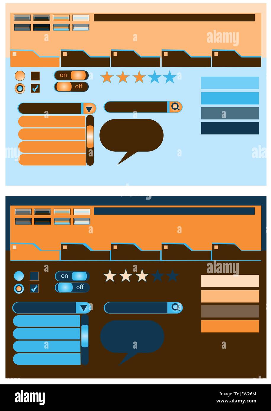 Web page section hi-res stock photography and images - Alamy