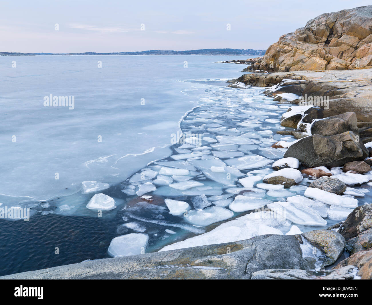 Ice float on sea Stock Photo - Alamy