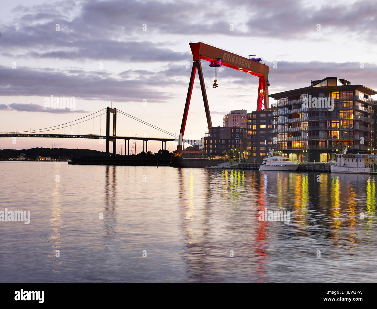 Crane eriksberg gothenburg hi-res stock photography and images - Alamy