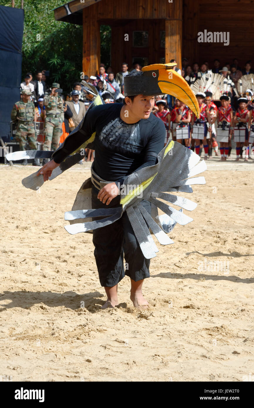Tribal ritual Dances at the Hornbill Festival, Kohima, Nagaland, India ...