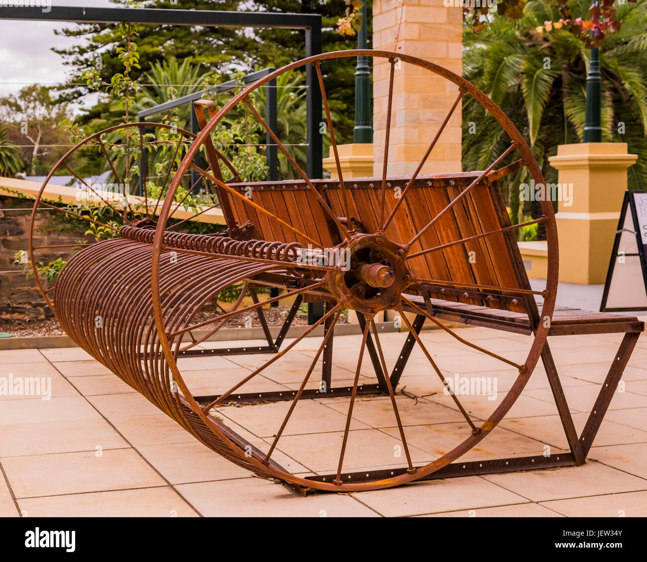 Seppeltsfield Winery in the Barossa Valley, South Australia Stock Photo ...