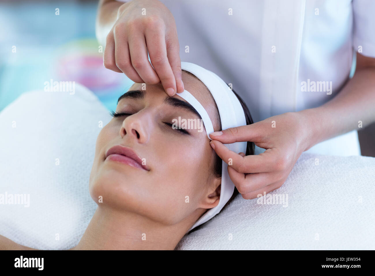 Relaxed eyebrows hi-res stock photography and images - Alamy