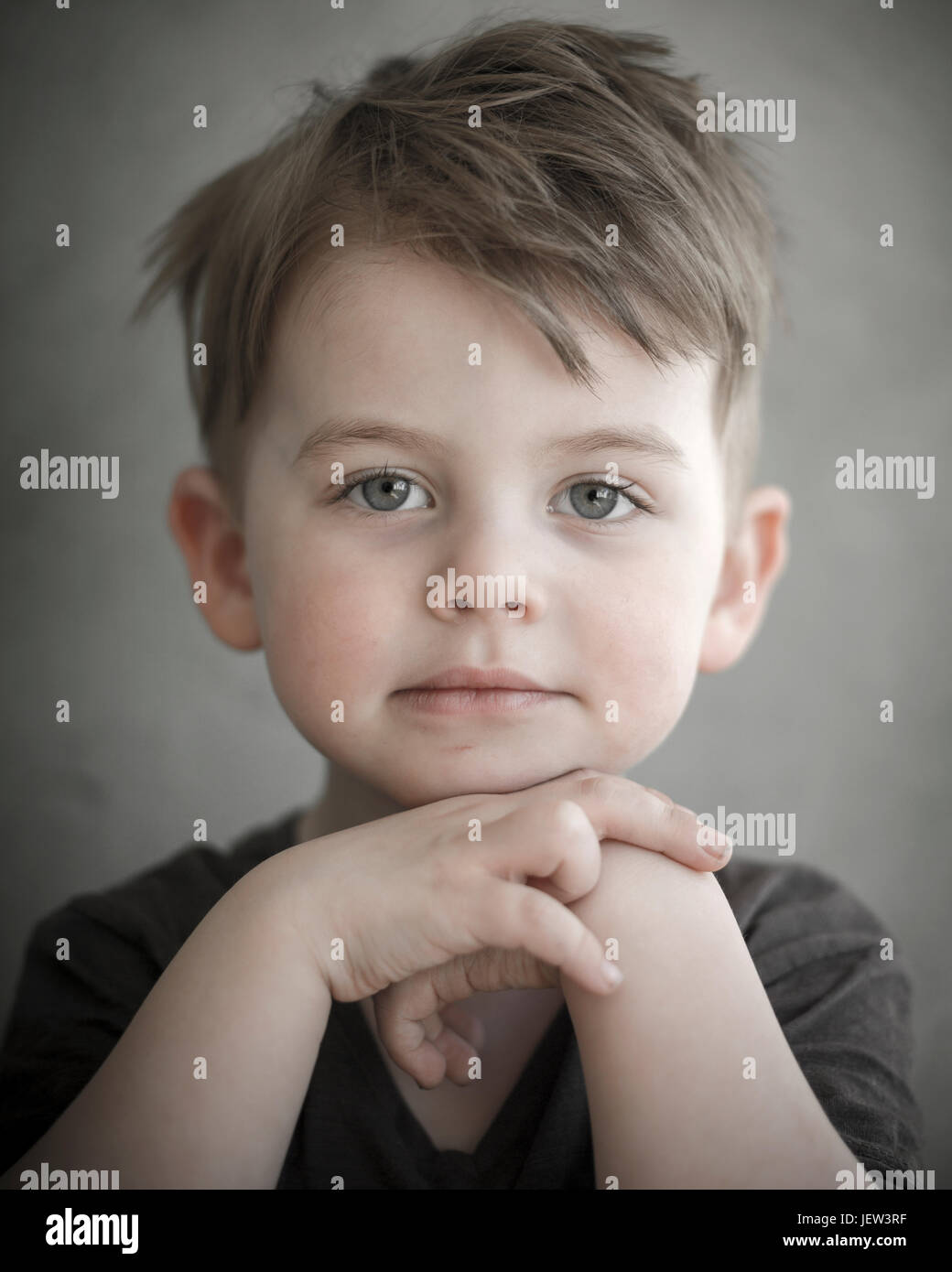 Portrait of boy Stock Photo - Alamy