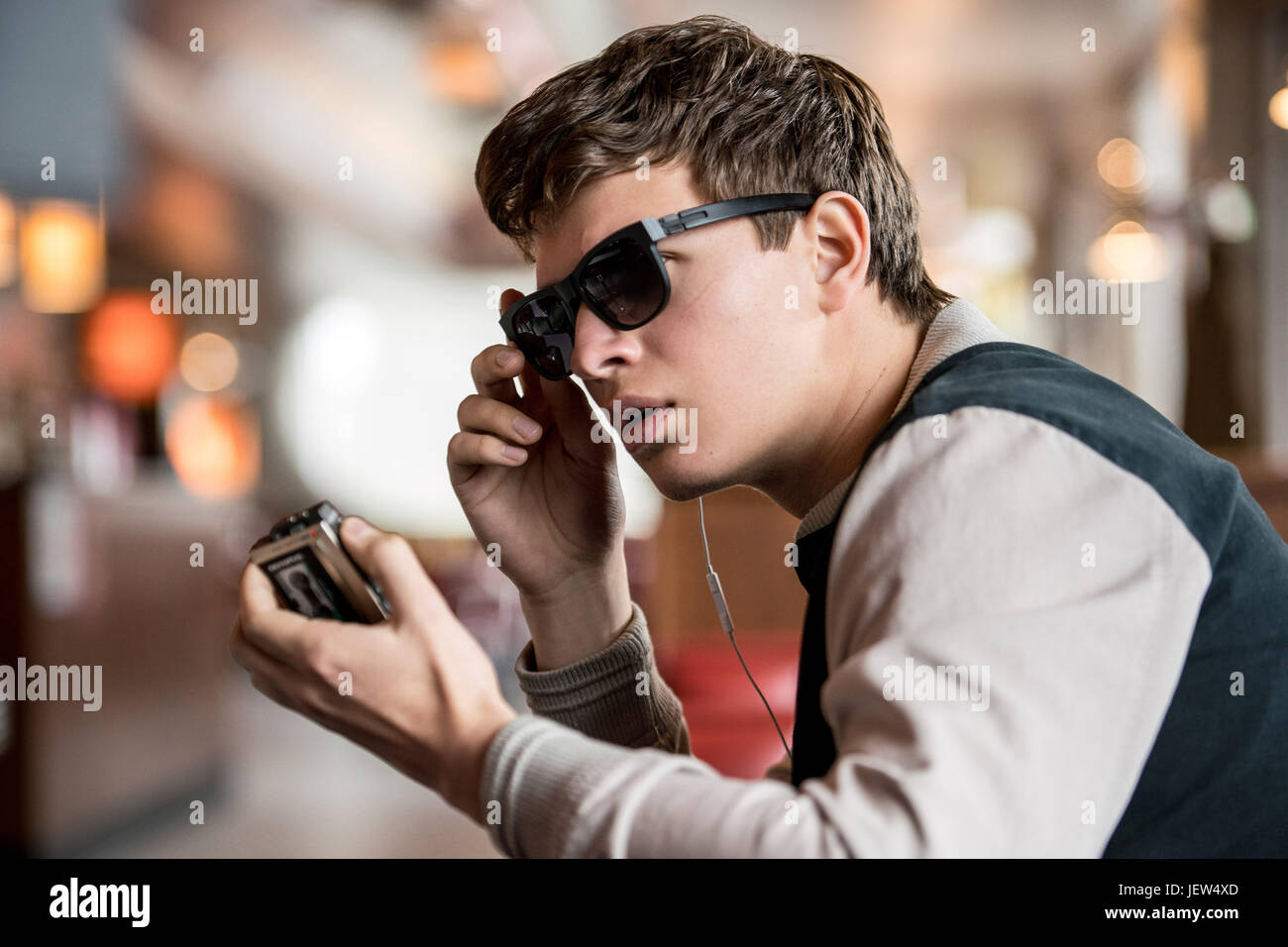 BABY DRIVER, Ansel Elgort, 2017. ph: Wilson Webb /© TriStar /Courtesy ...