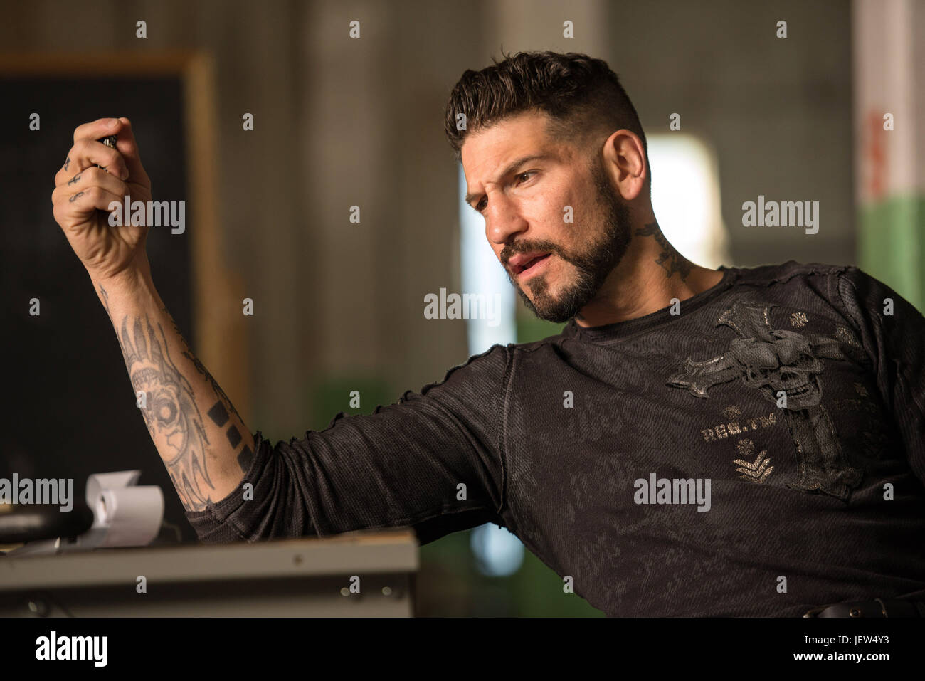 BABY DRIVER, Jon Bernthal, 2017. ph: Wilson Webb /© TriStar /Courtesy ...