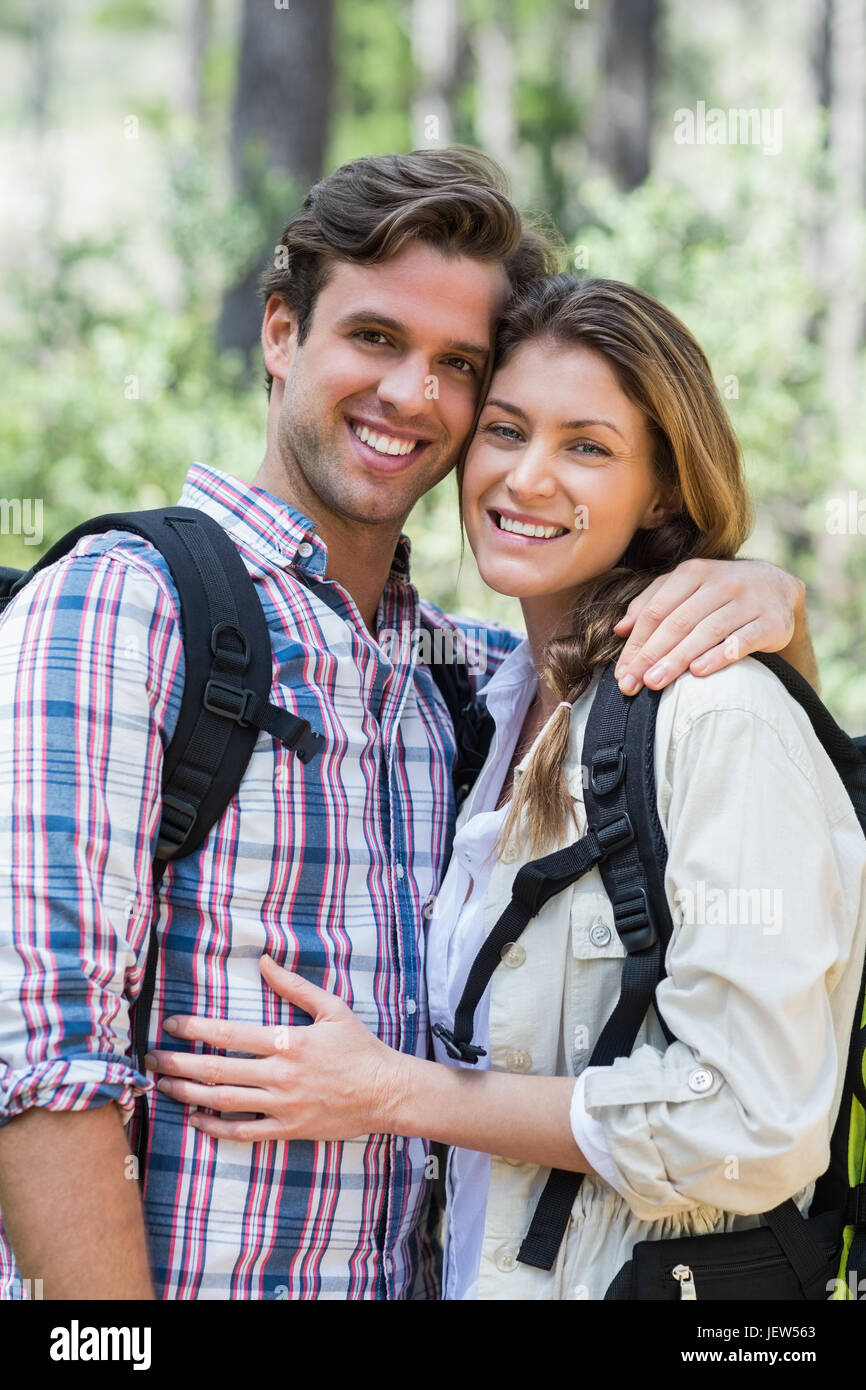 Portrait of happy couple Stock Photo - Alamy