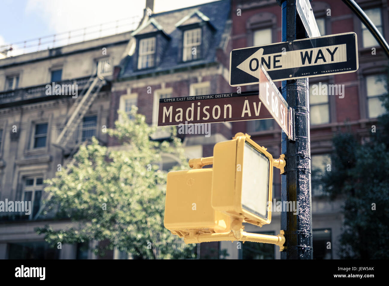 Street signs, close-up Stock Photo - Alamy