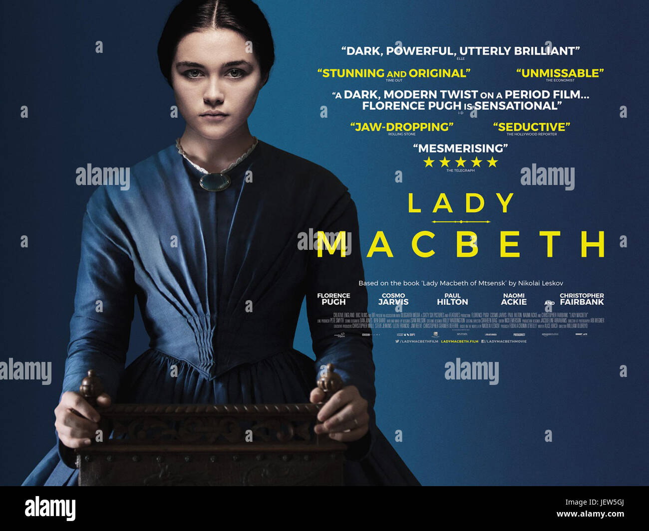LADY MACBETH, British poster, Florence Pugh, 2016. ©Roadside ...