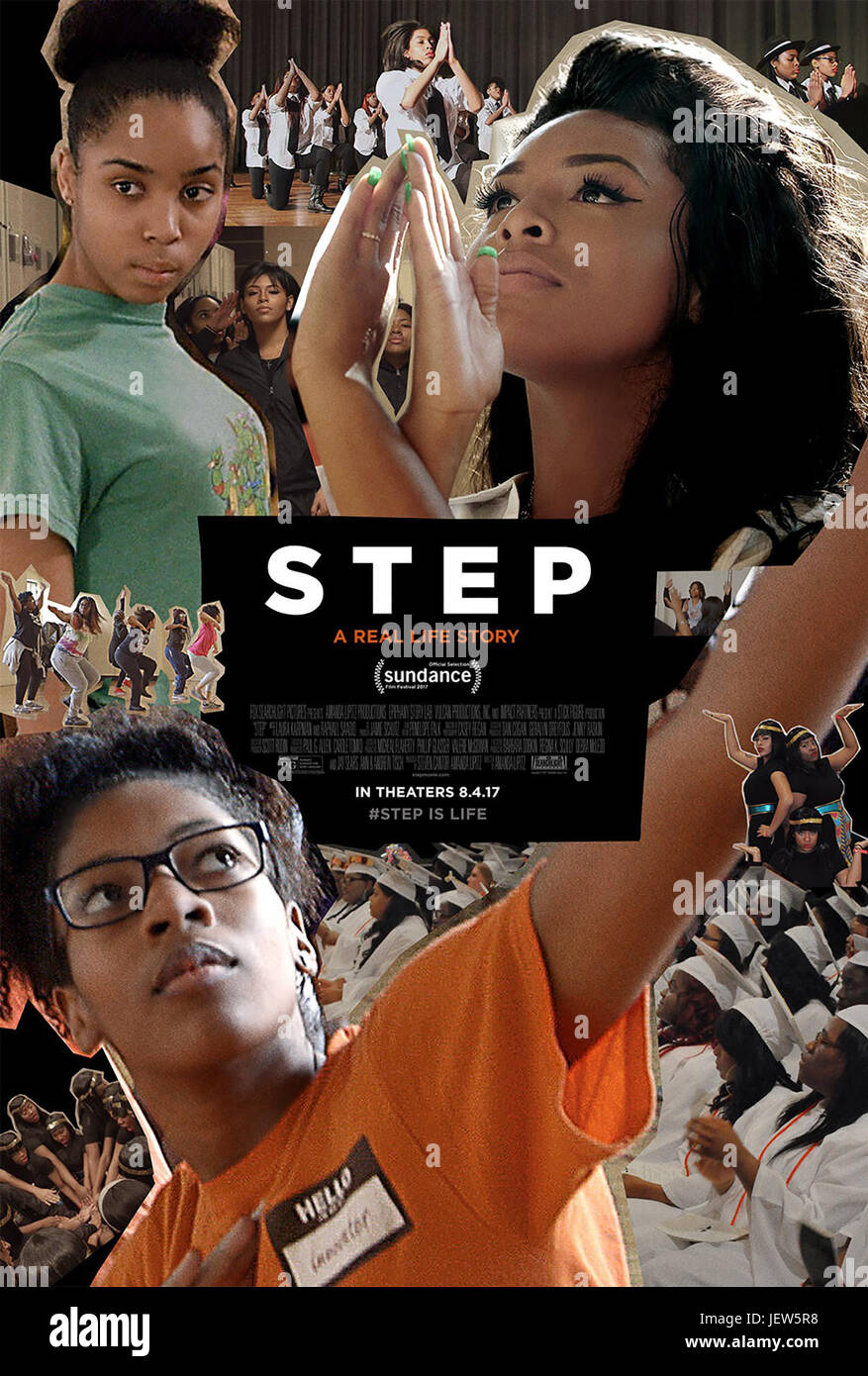 STEP, US poster, clockwise from top right: Blessin Giraldo, Cori ...