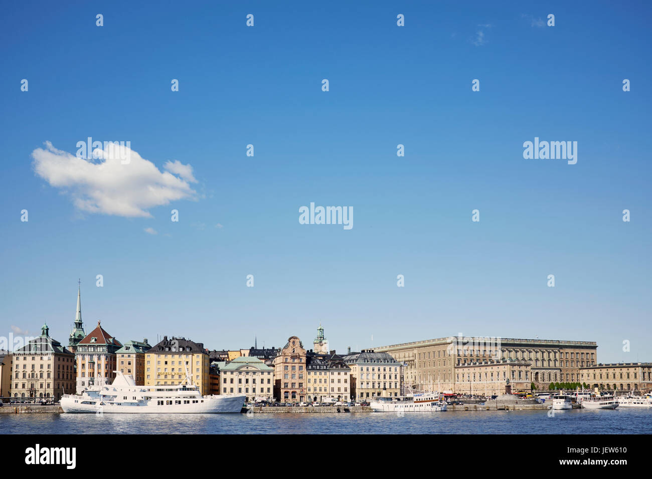 Buildings at sea Stock Photo - Alamy