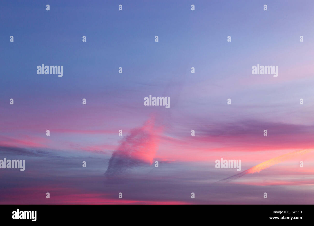 A view of the sky at sunset. Heavenly Background Stock Photo - Alamy