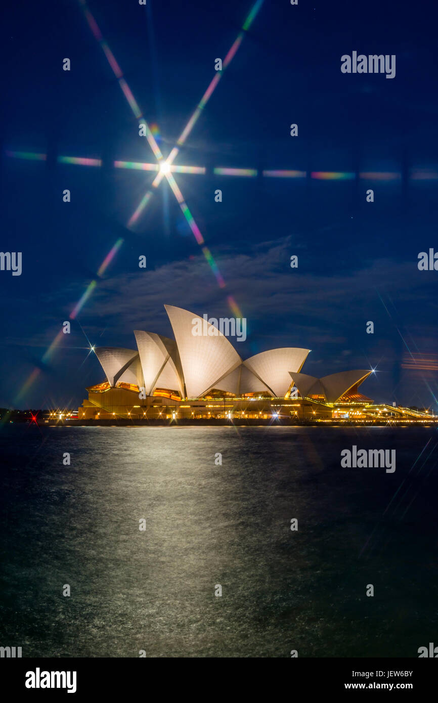 Sydney opera house night hi-res stock photography and images - Alamy