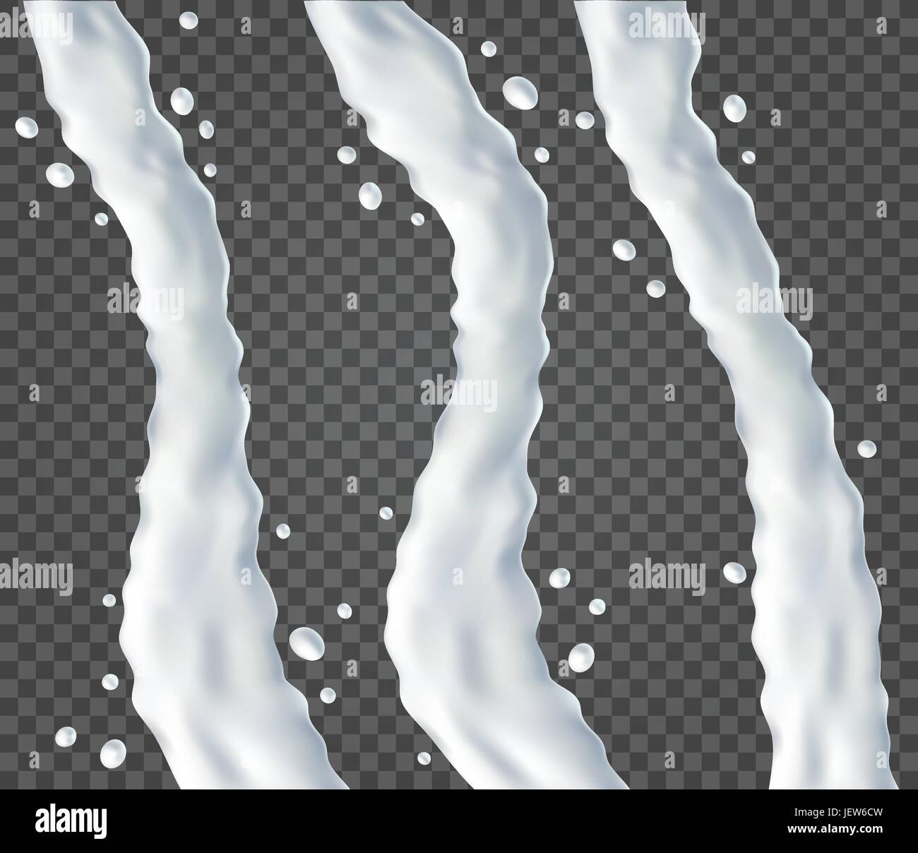 The milk flowing. Natural dairy products Stock Vector Image & Art - Alamy