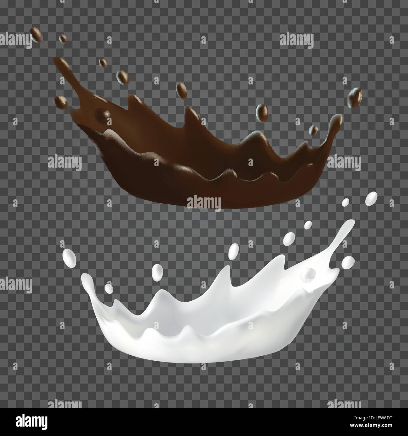 Milky white chocolate Stock Vector Images - Alamy