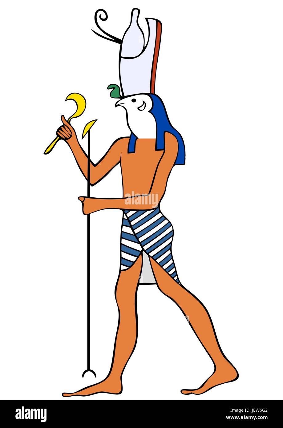 god, egypt, history, deity, vector, ancient, profile, travel, religion ...