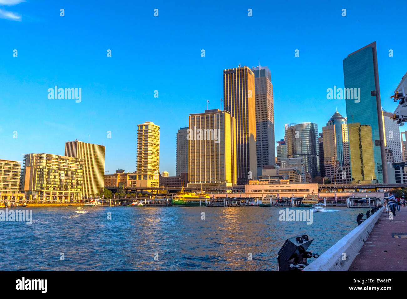 Panoramic view quay skyscrapers in hi-res stock photography and images ...
