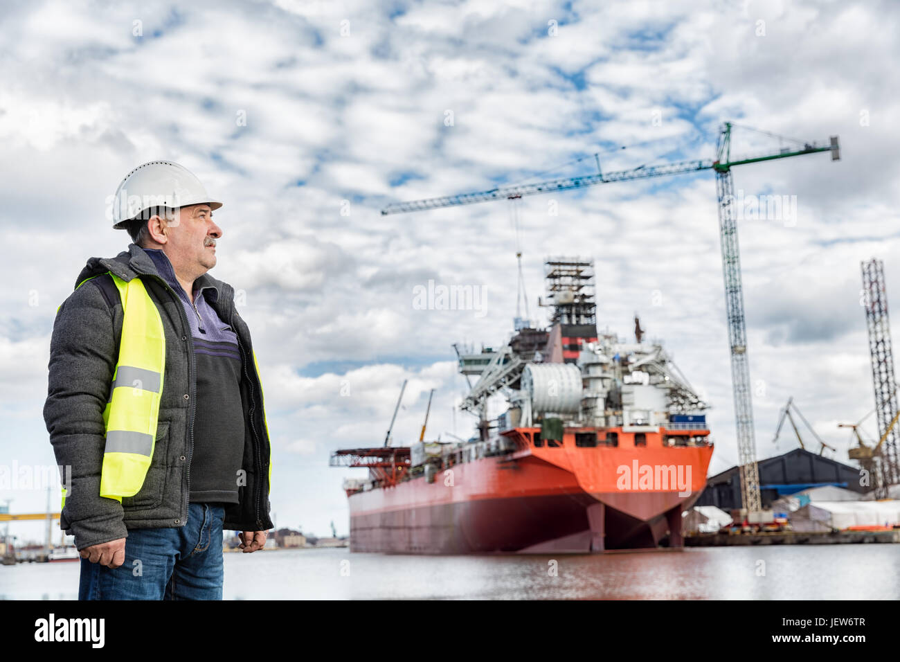 Shipbuilding and engineering hi-res stock photography and images - Alamy
