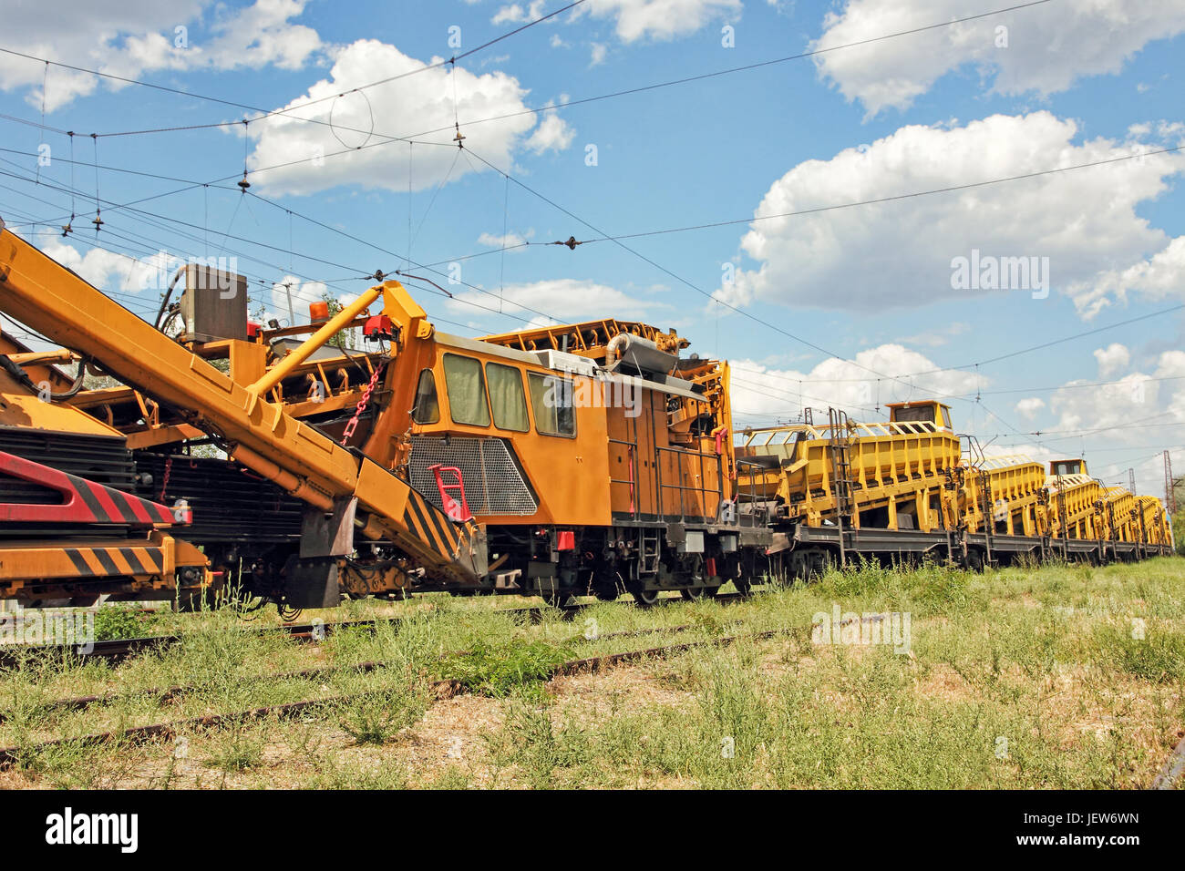 Railway worksite hi-res stock photography and images - Alamy