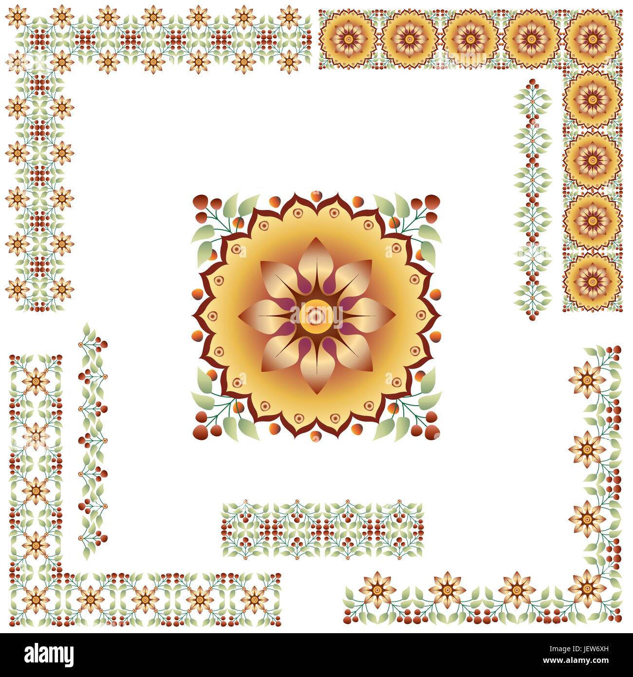 antique, rectangular, shape, corner, geometric, frame, design, shaping ...