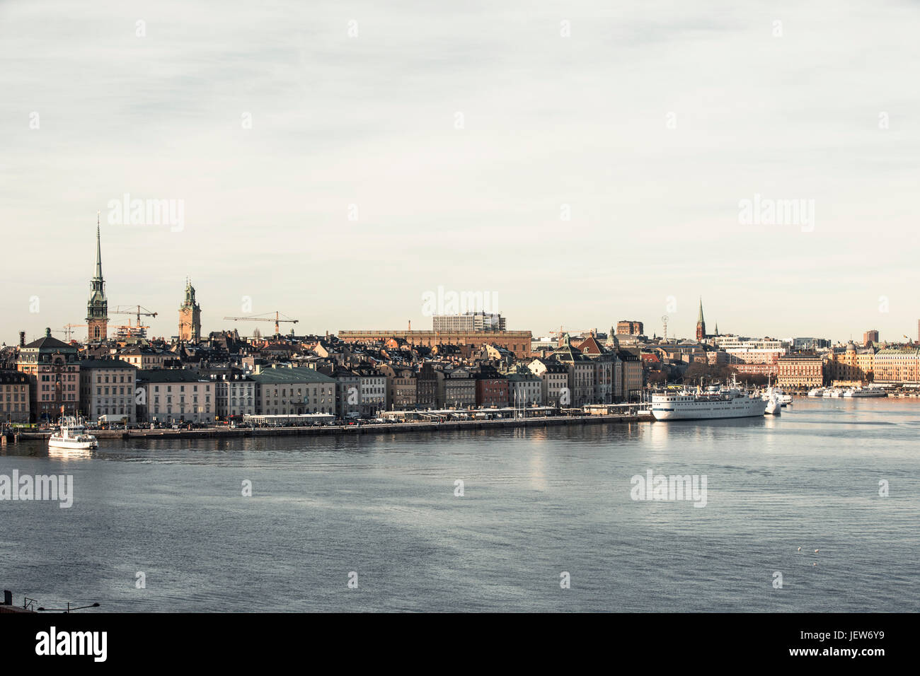 City at sea Stock Photo - Alamy