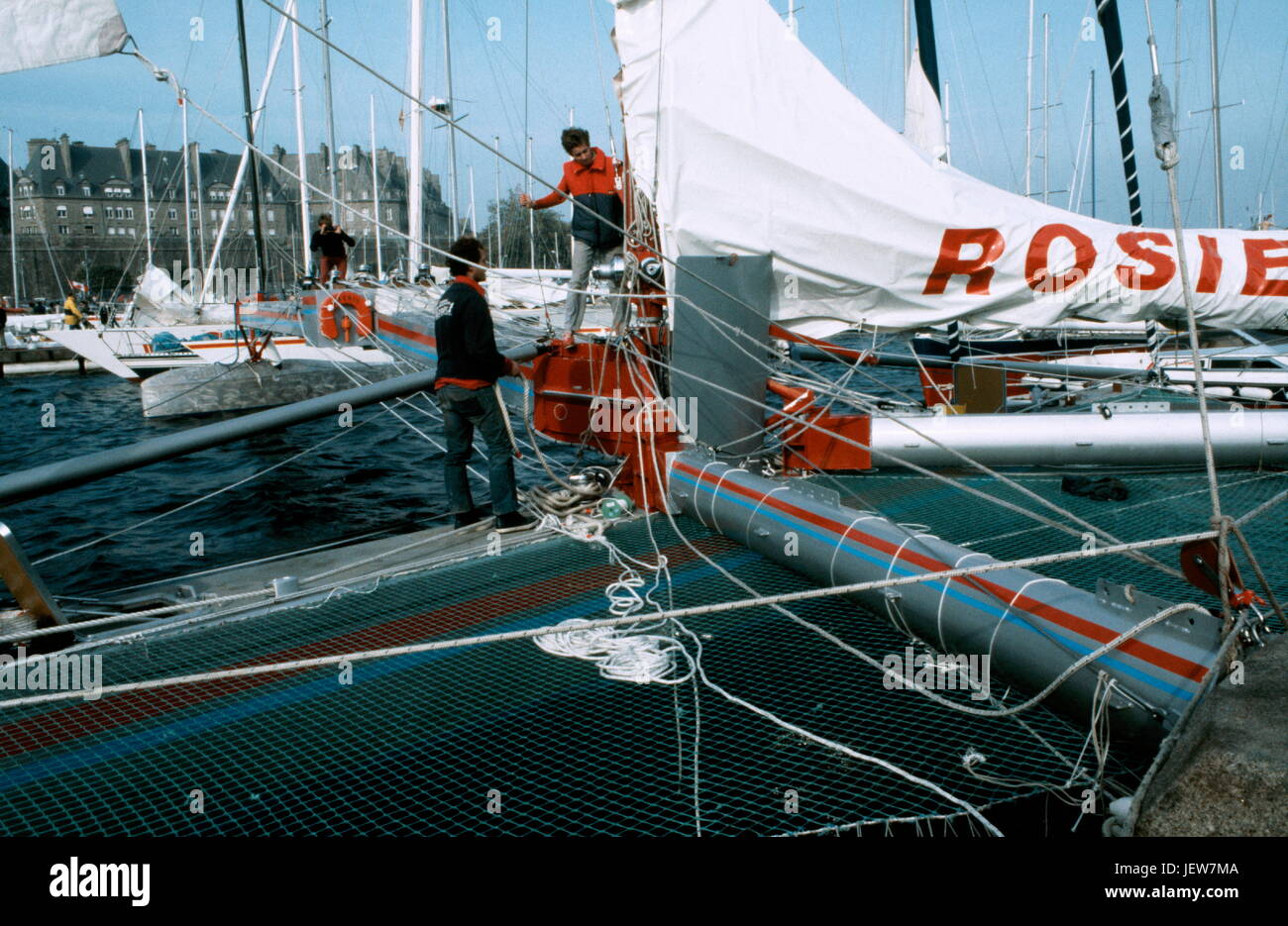 Proa catamaran hi-res stock photography and images - Alamy