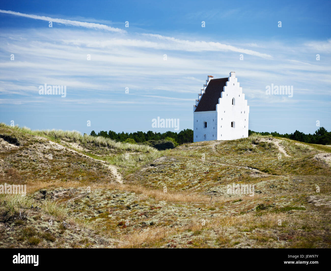 View of white building Stock Photo - Alamy