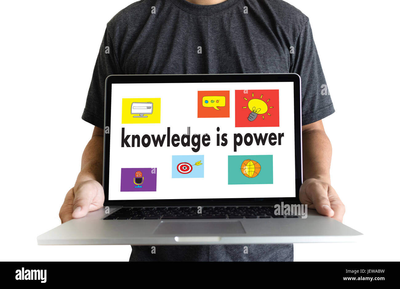 knowledge is power Strategy Plan Teamwork education Training Stock ...