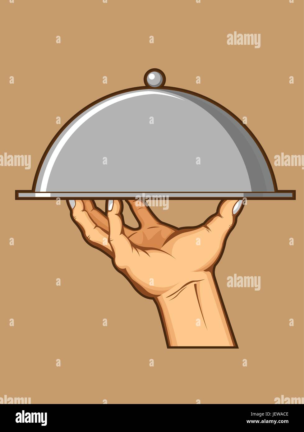 Restaurant cafe staff cartoon Stock Vector Images - Alamy