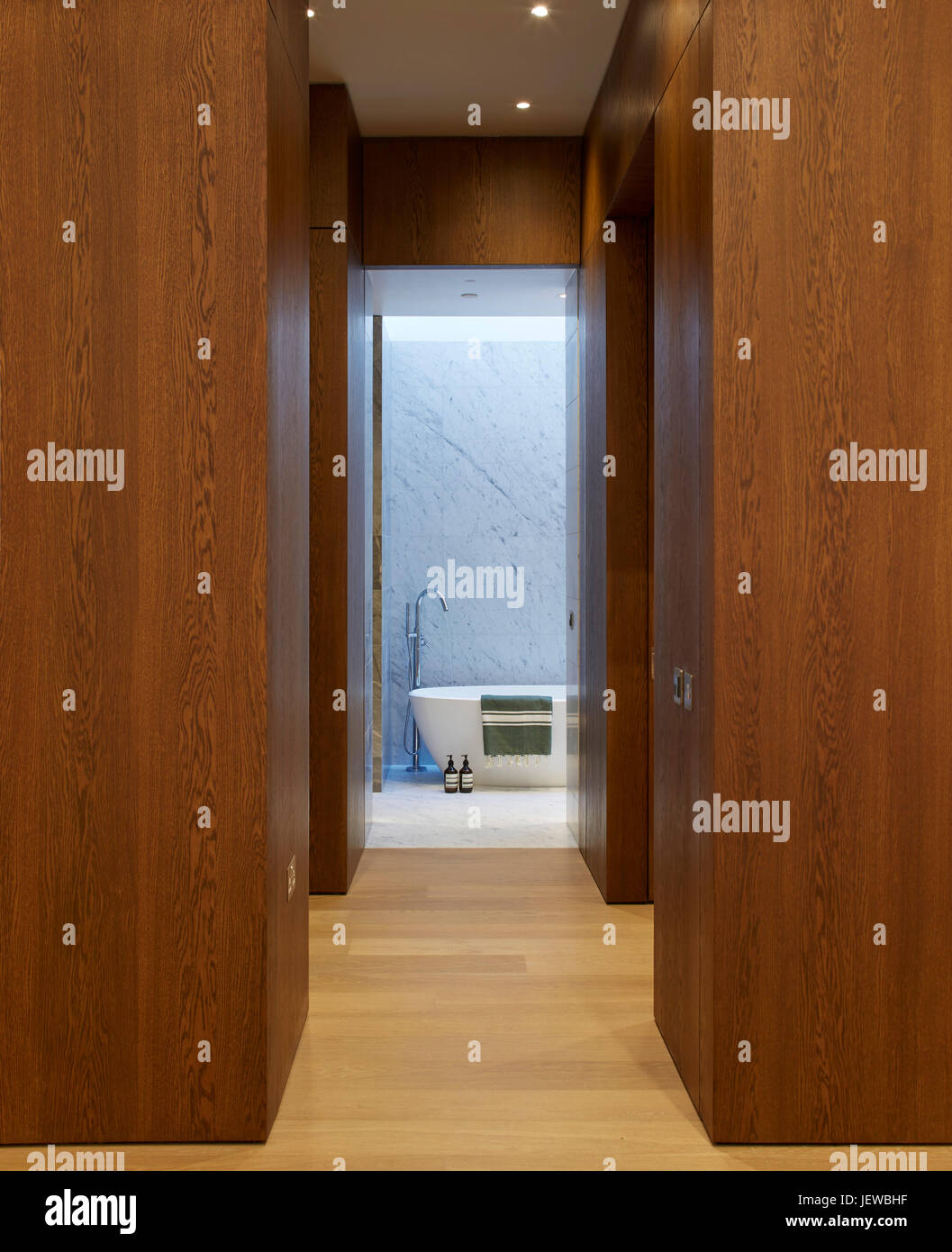 Bathroom. Penthouse at the Tapestry Building, London, United Kingdom ...