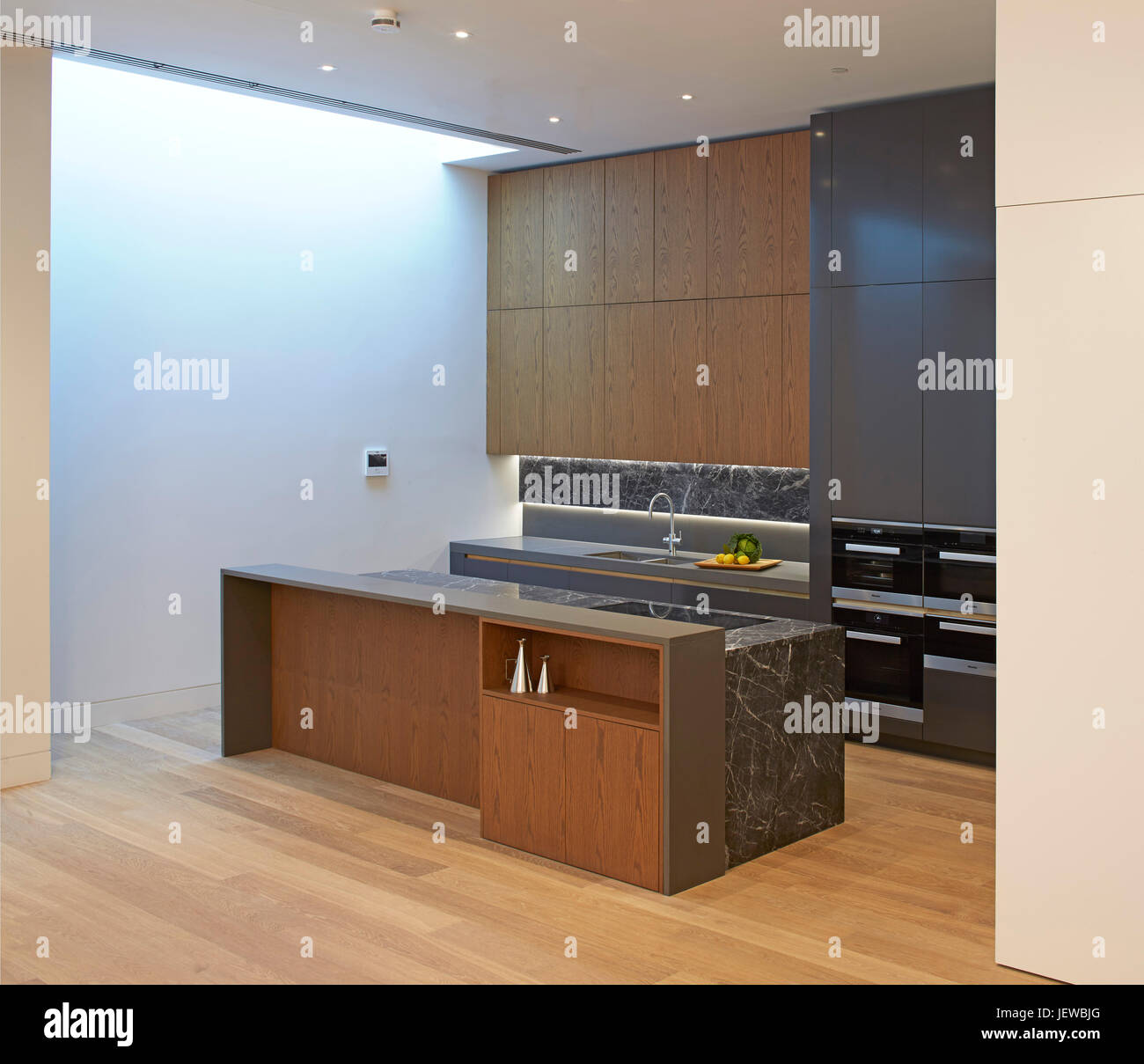 Kitchen. Penthouse at the Tapestry Building, London, United Kingdom ...