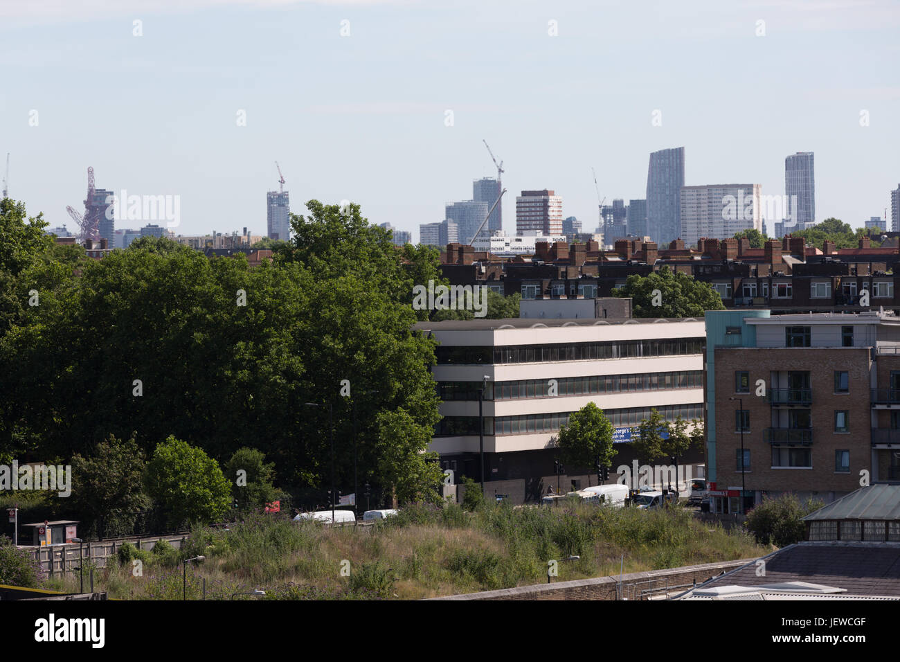 St Georges Pool Wapping Stock Photo - Alamy