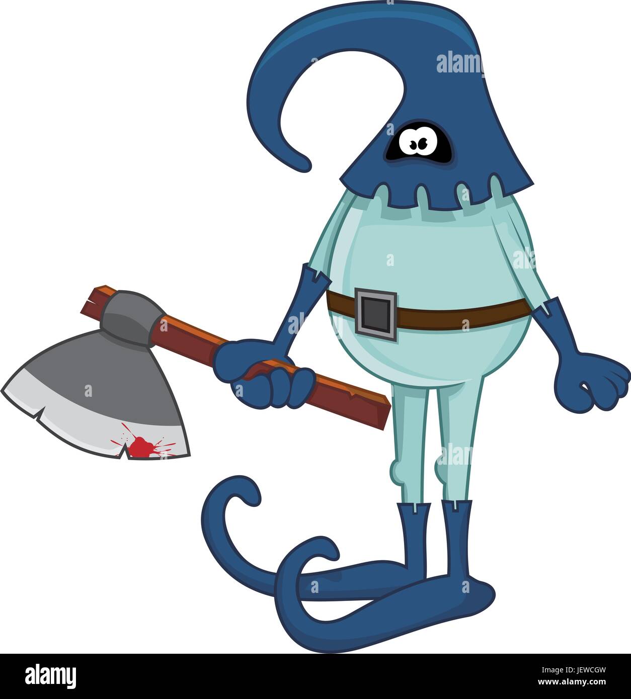 Cartoon character executioner hi-res stock photography and images - Alamy