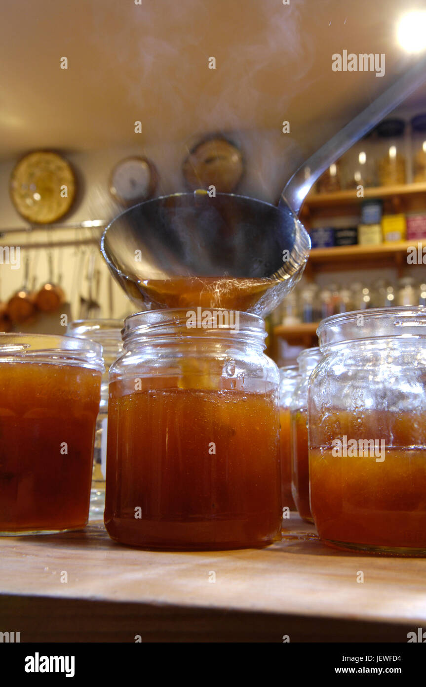 Jars of jam homemade hi-res stock photography and images - Alamy
