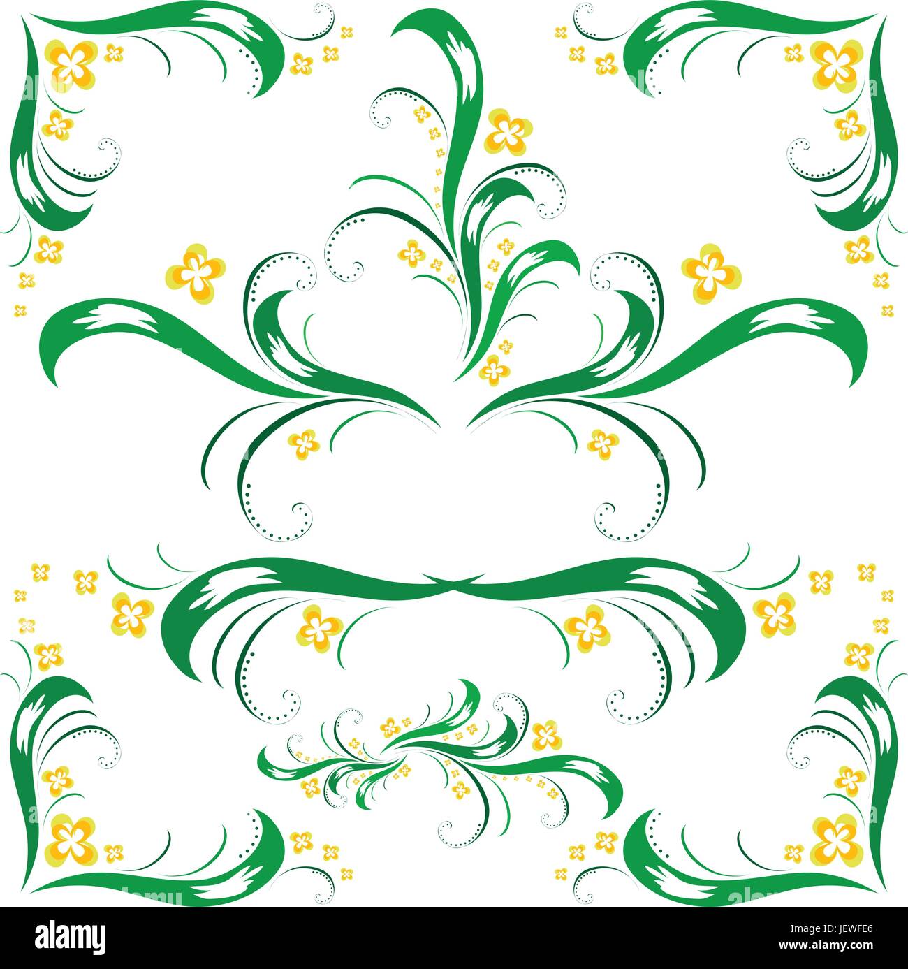 Three color stalk Stock Vector Images - Alamy