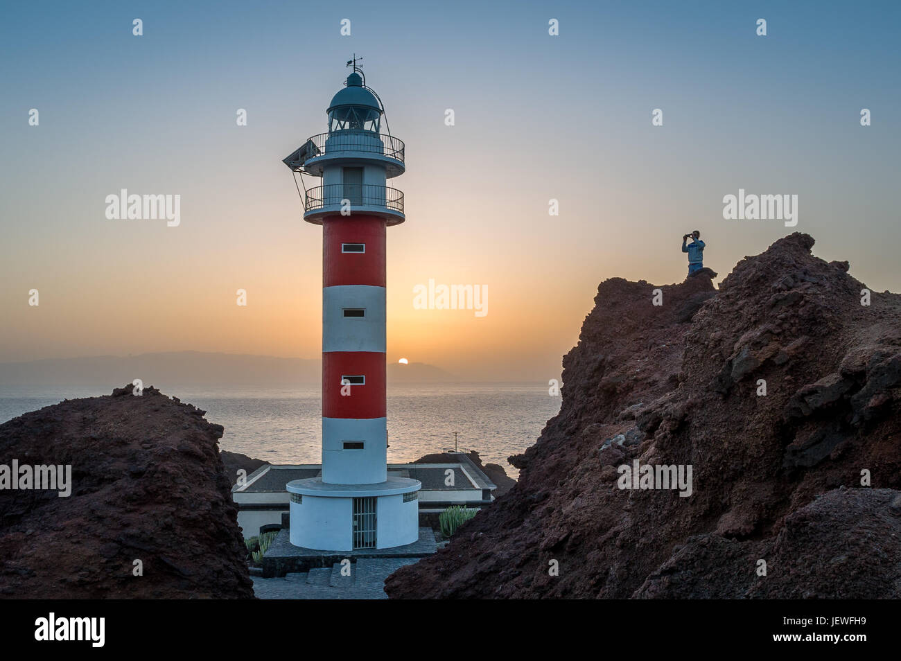 Lighthouse of faro de punta hi-res stock photography and images - Alamy