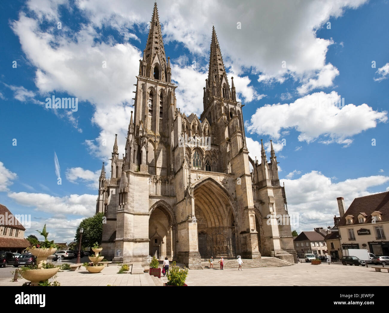 Sées Cathedral Normandy France Stock Photo - Alamy