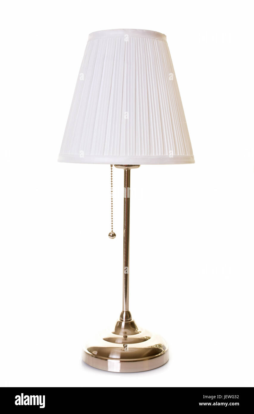 bedside lamp in front of white background Stock Photo - Alamy