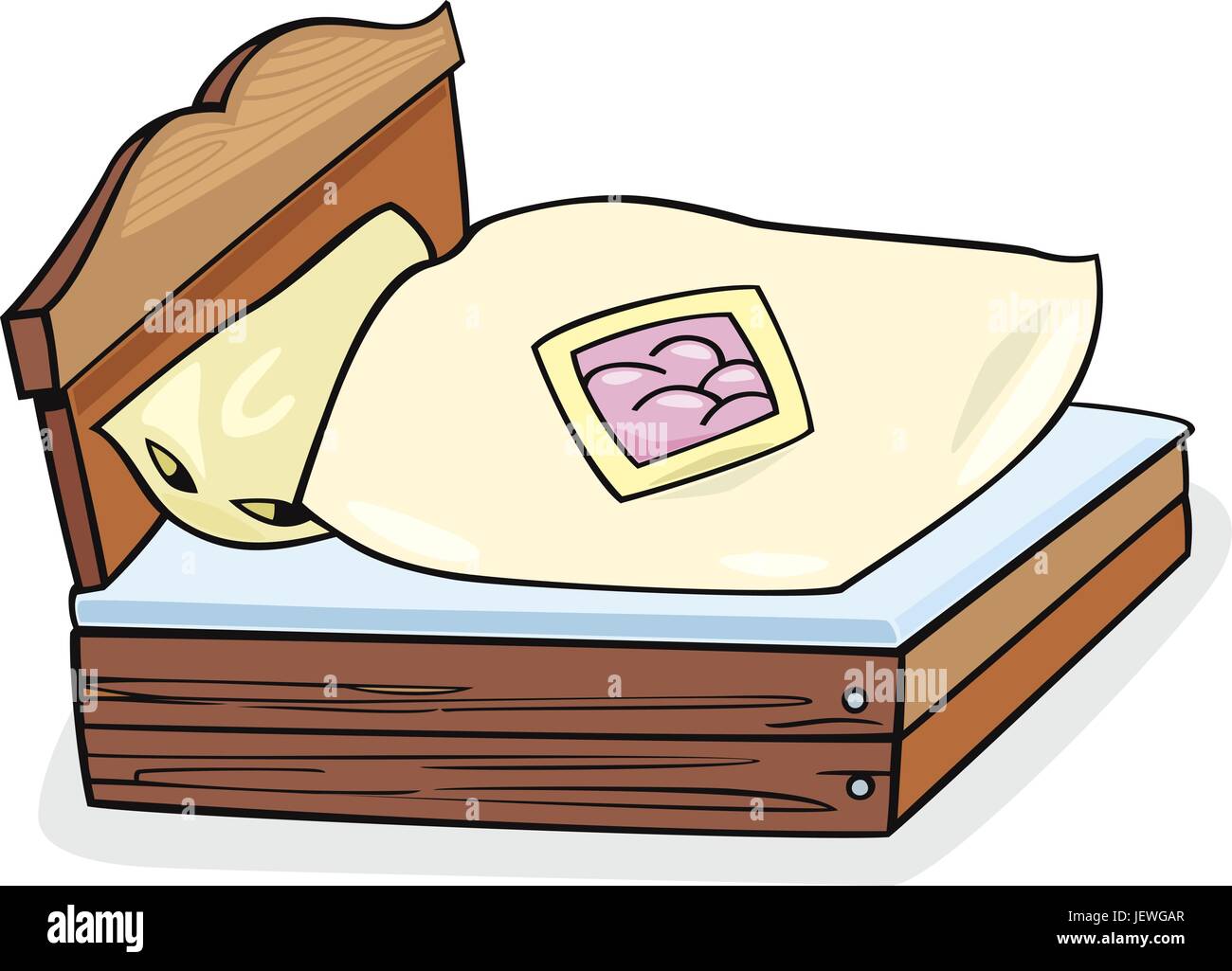 Retro and bed Stock Vector Images - Alamy