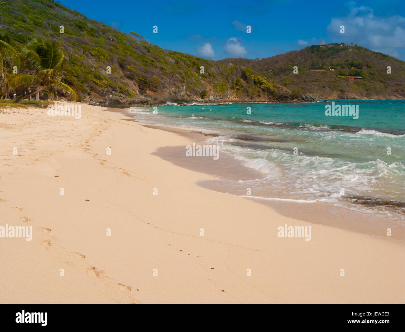 Princess margaret beach mustique hi-res stock photography and images ...