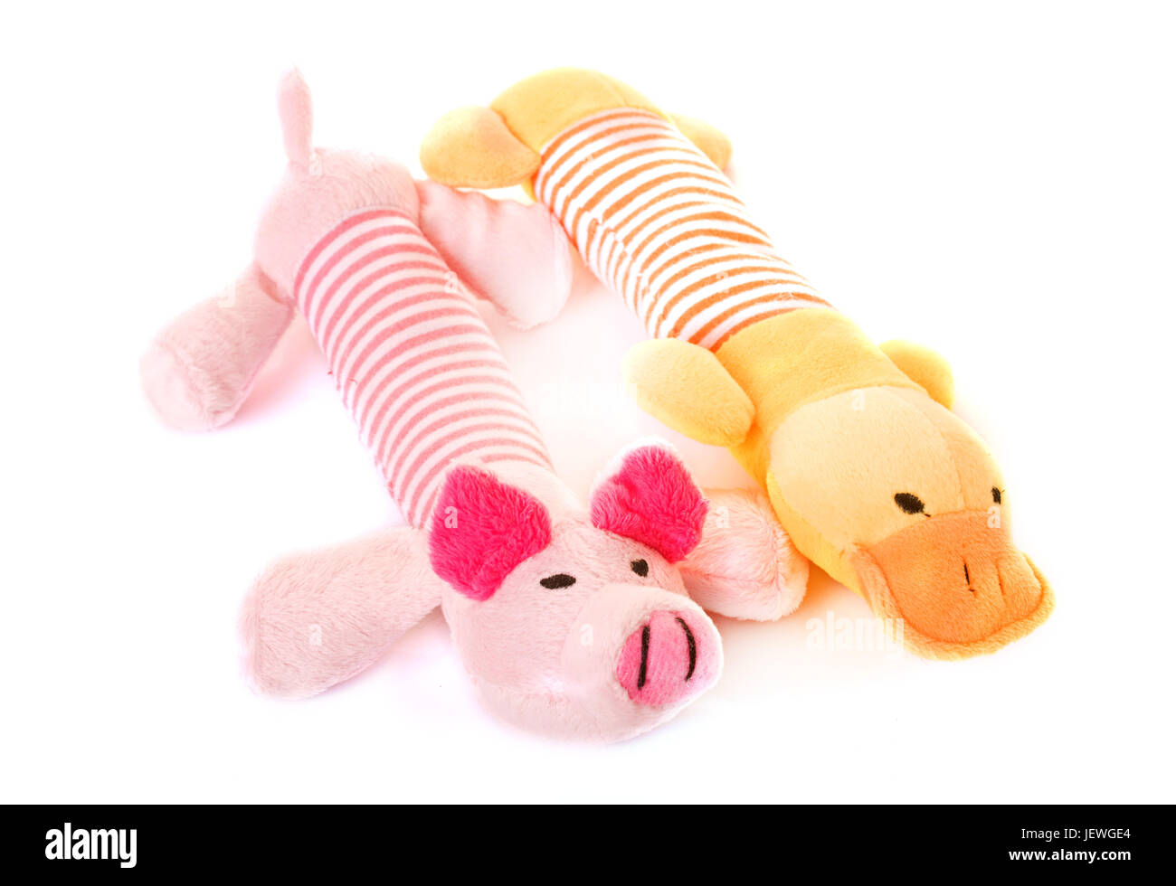 two toys in front of white background Stock Photo - Alamy