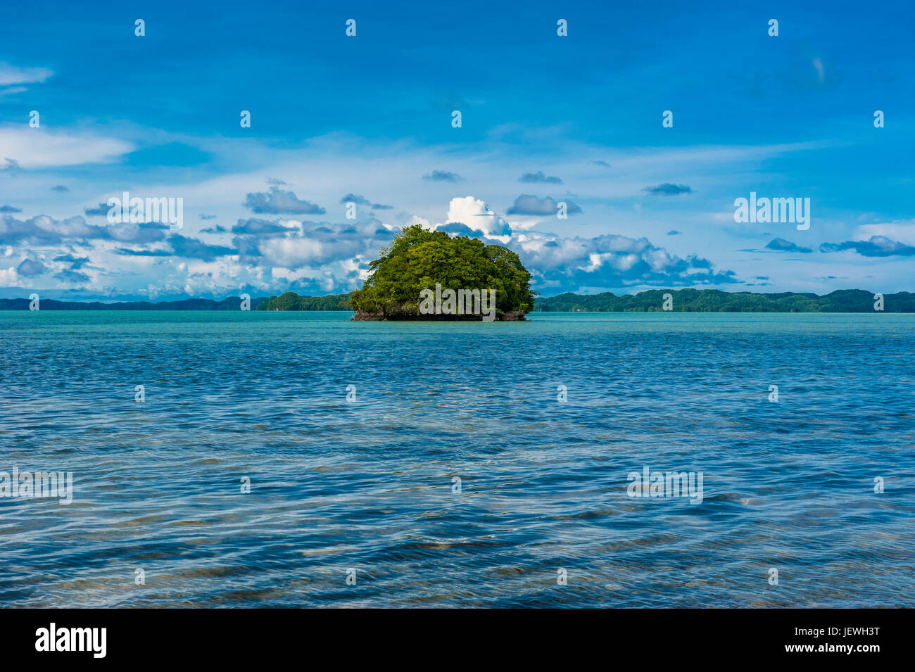 Little rock islet in famous rock islands hi-res stock photography and ...