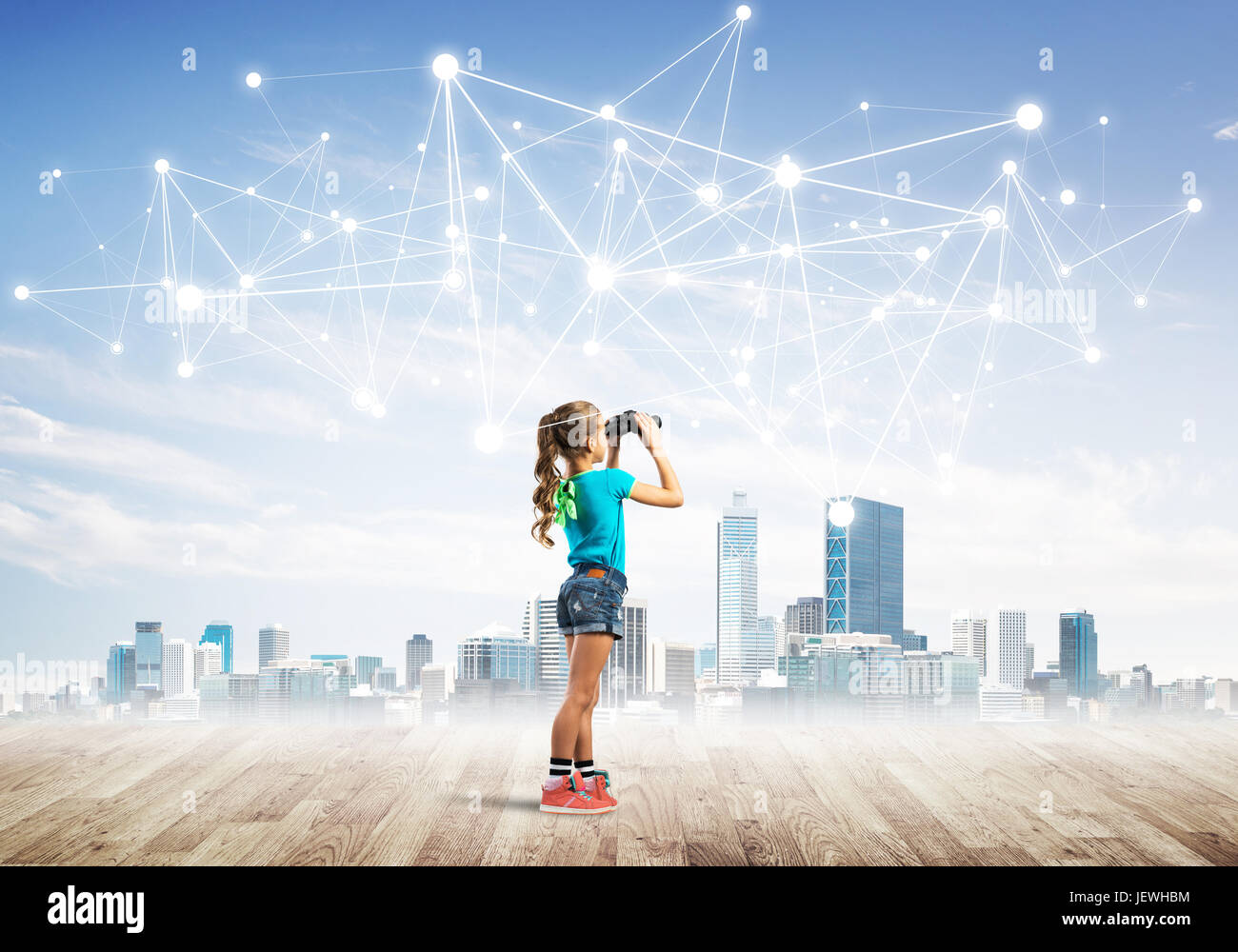 Concept of social wireless connection and internet use for ...