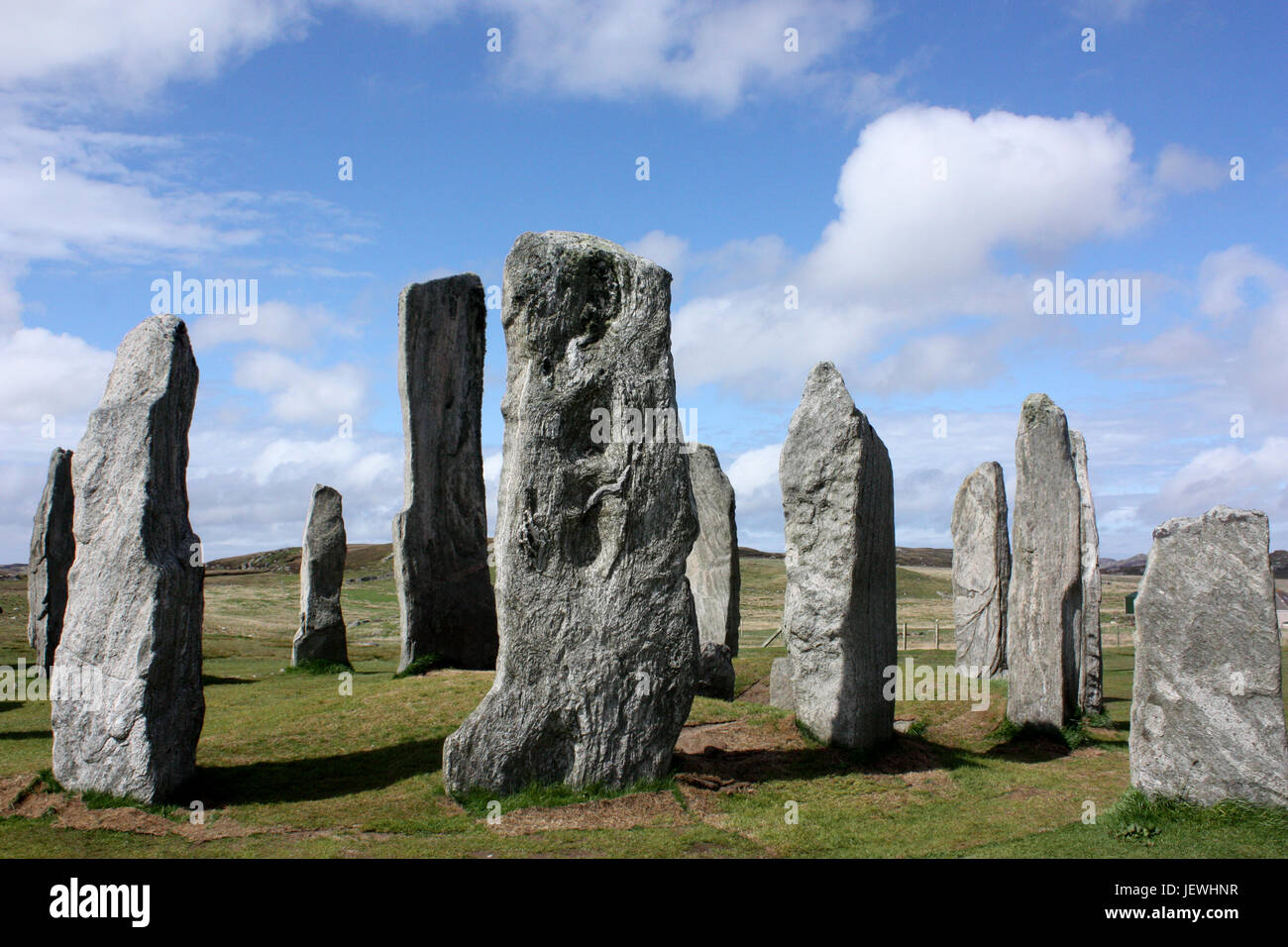 Th Stone Circle at Callanish Stock Photo - Alamy