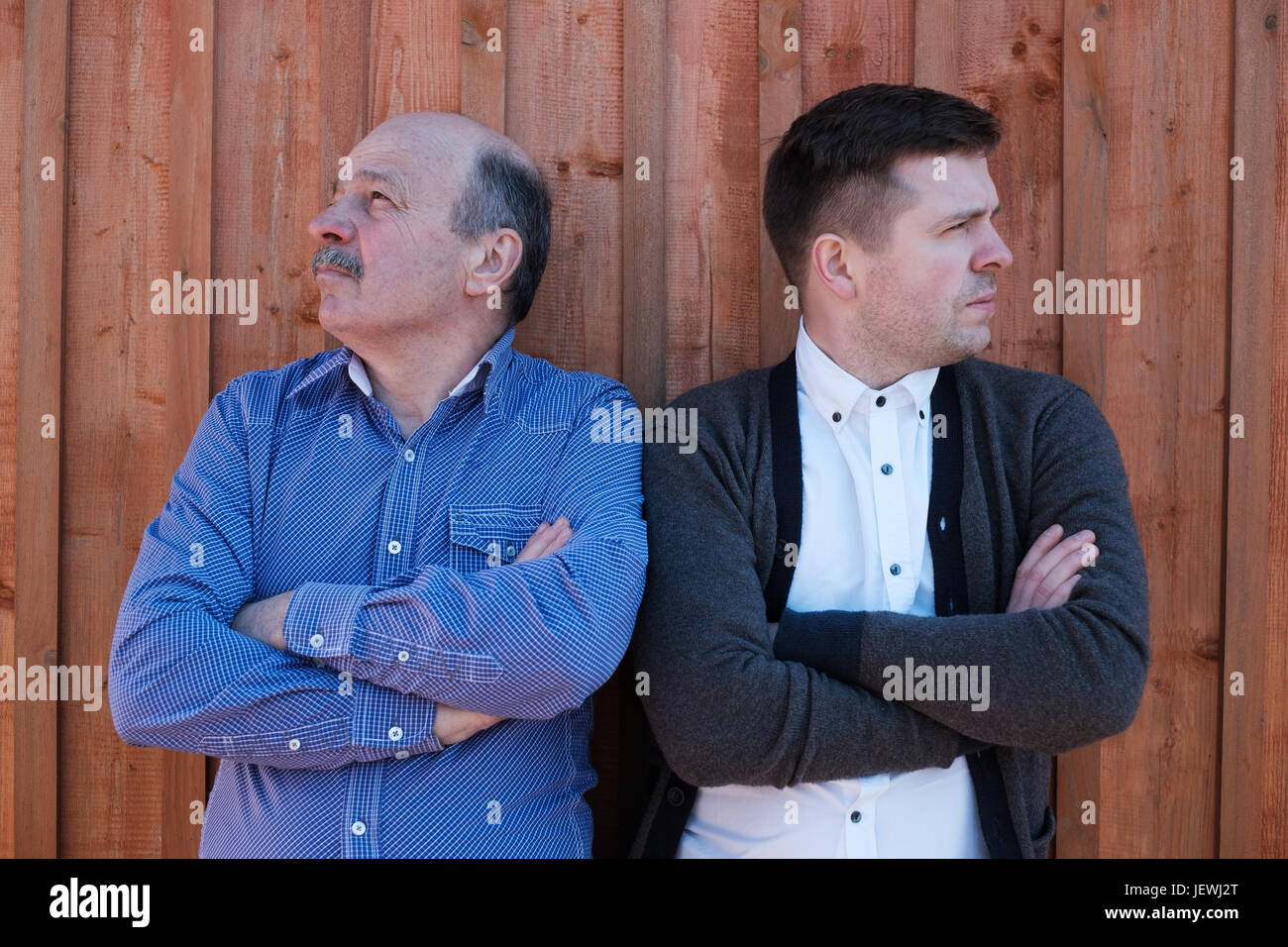 Family problems between son and father Stock Photo - Alamy