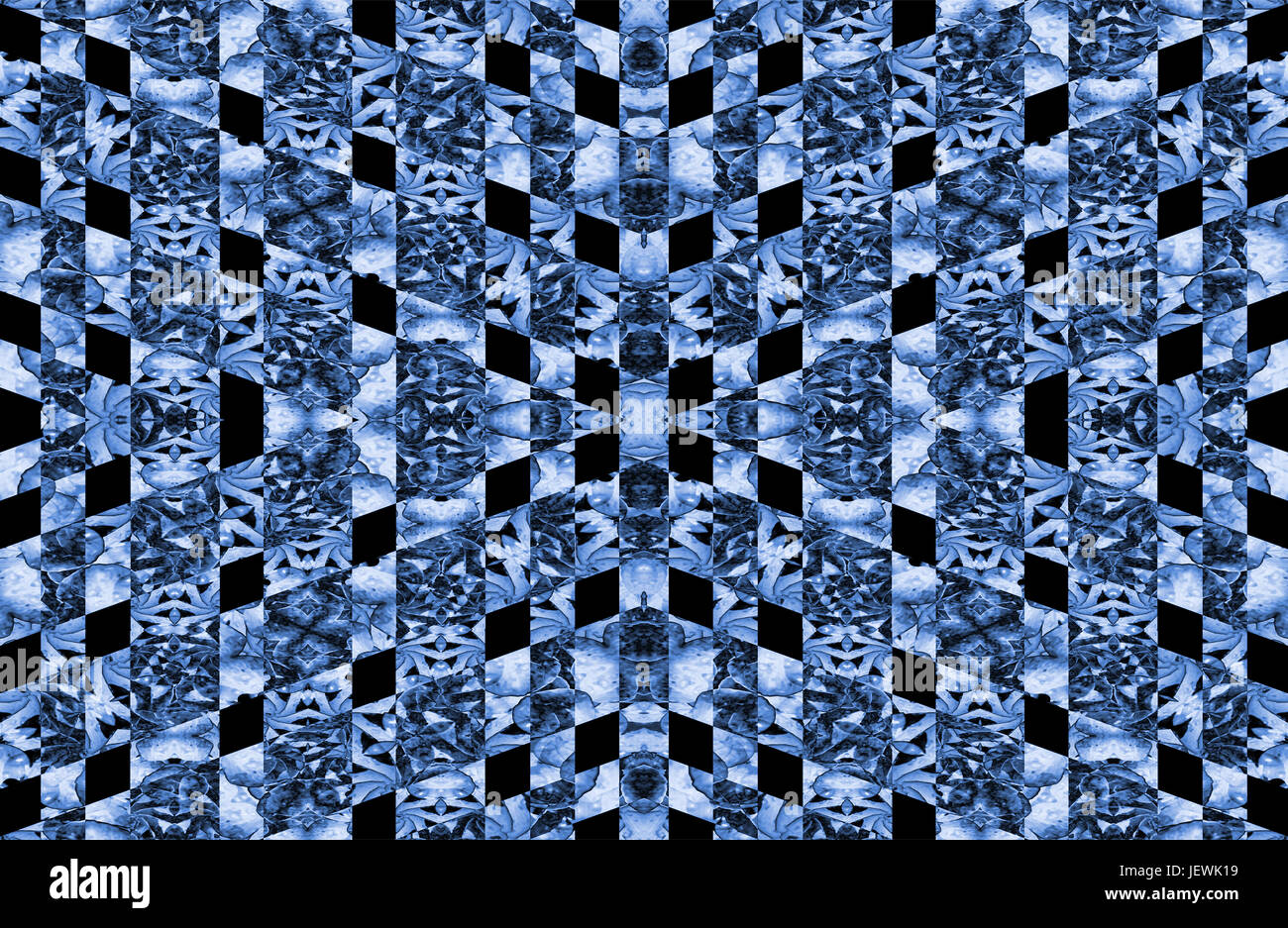 Indigo pattern patterns hi-res stock photography and images - Alamy